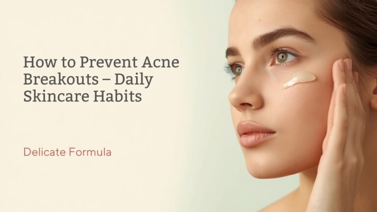 How to Prevent Acne Breakouts – Daily Skincare Habits That Work (2026 ...